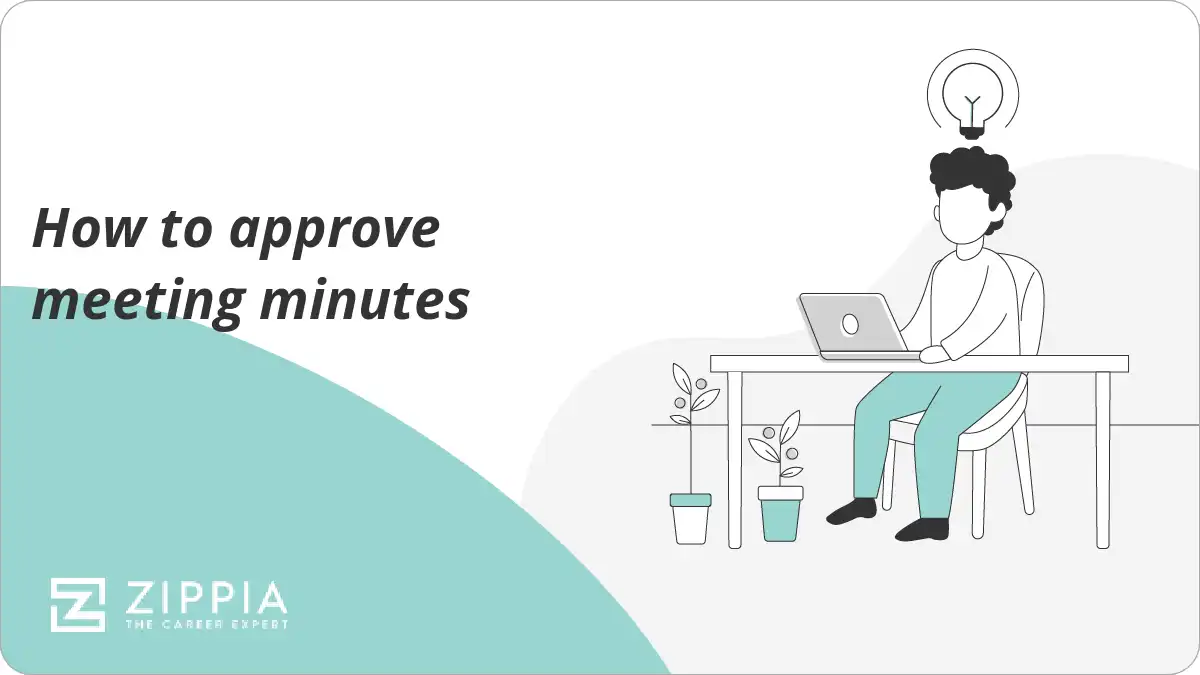 How to approve meeting minutes - Zippia