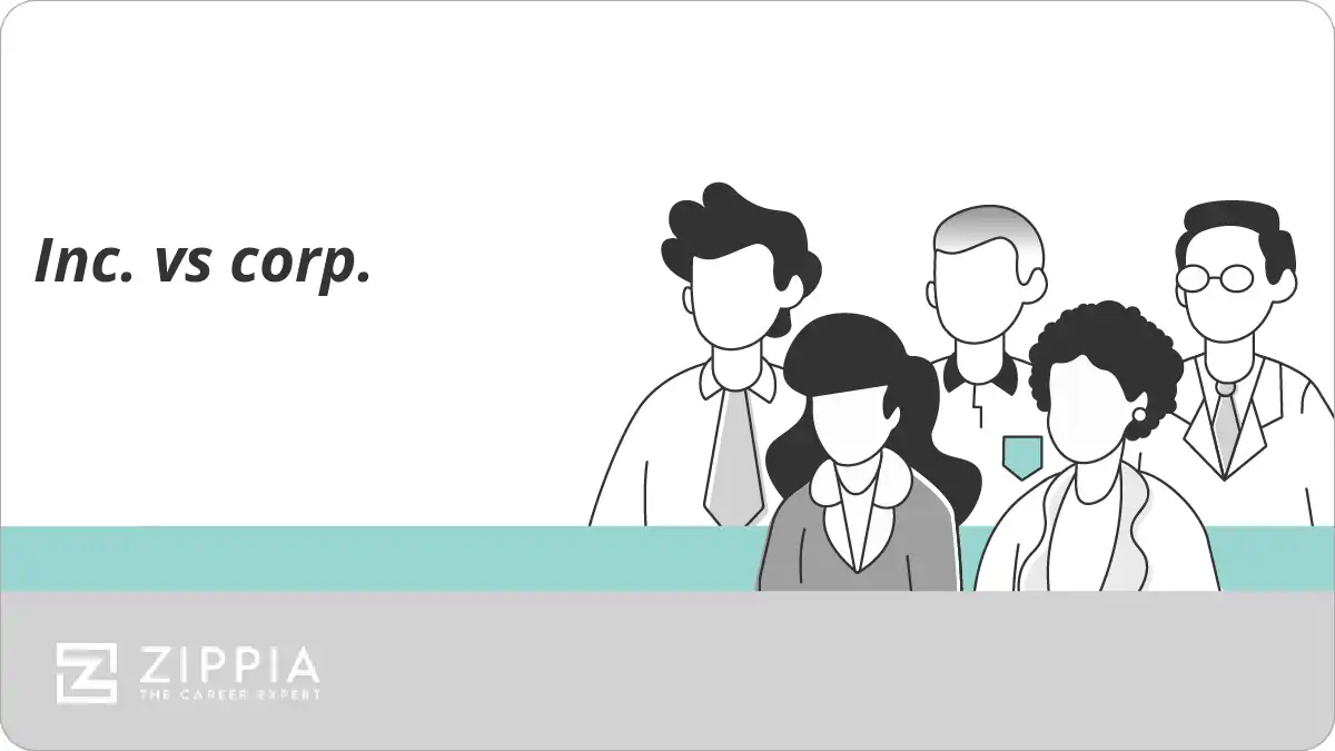 Inc. vs corp. - Zippia