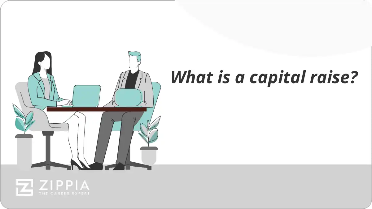 What is a capital raise? - Zippia
