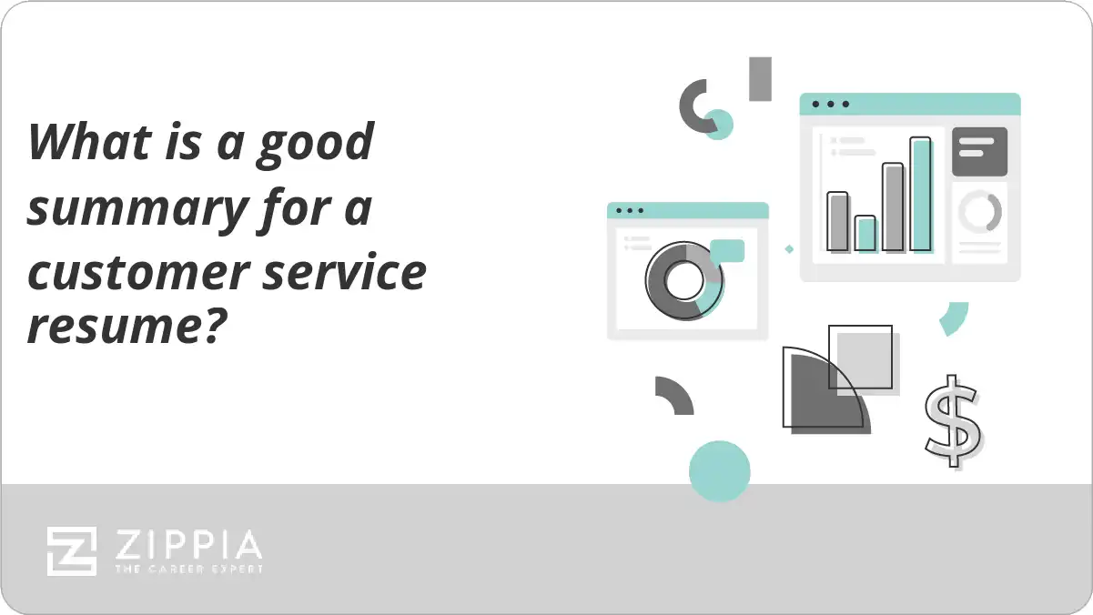 What Is A Good Summary For A Customer Service Resume Zippia