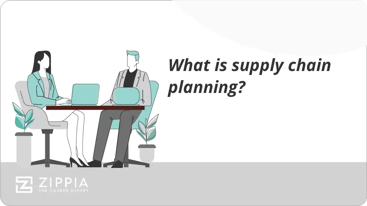 What is supply chain planning? - Zippia