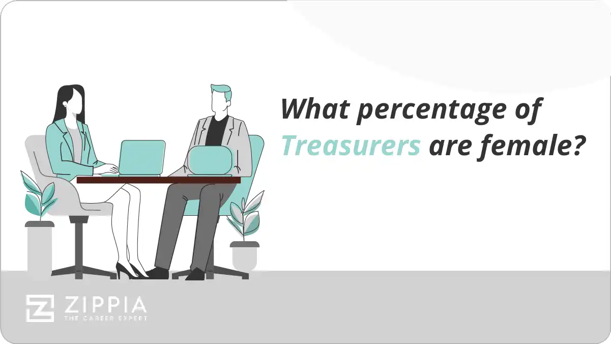 What percentage of Treasurers are female? - Zippia