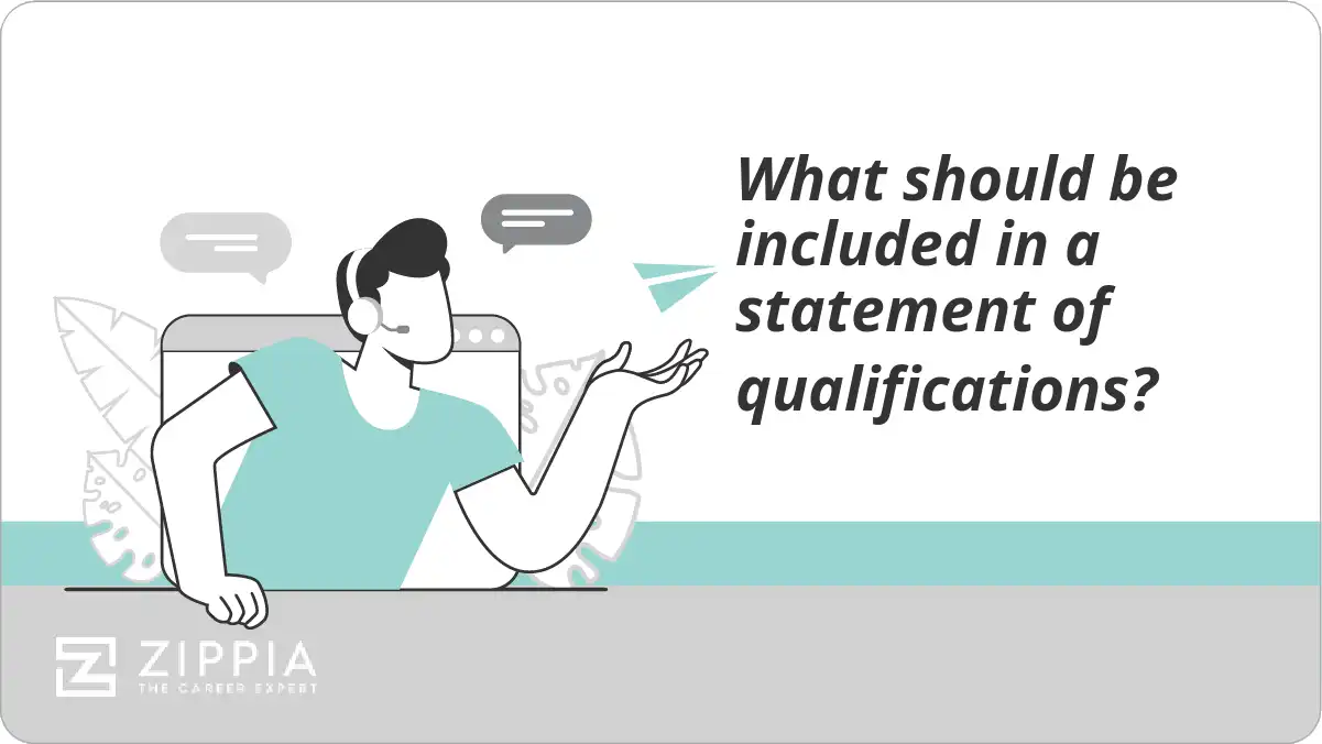 What should be included in a statement of qualifications? - Zippia
