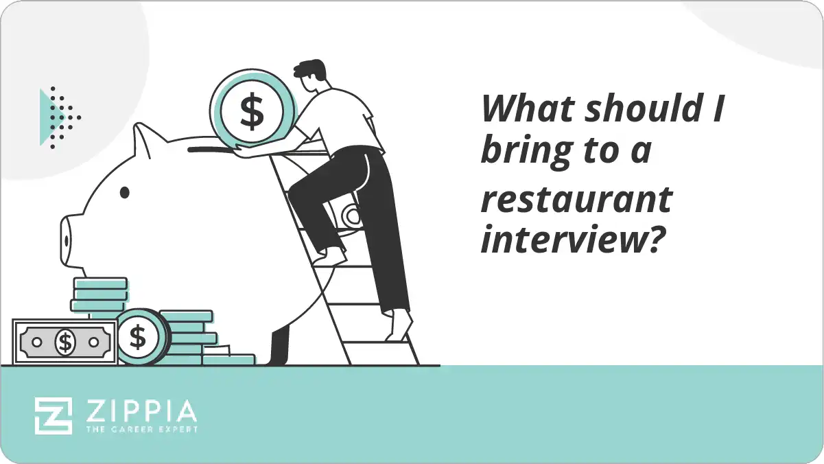 What should I bring to a restaurant interview? - Zippia
